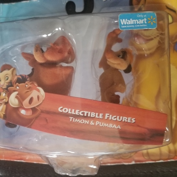 Disney | Toys | Disney Lion King Timon Pumbaa 21 Just Play Flocked Mini ...